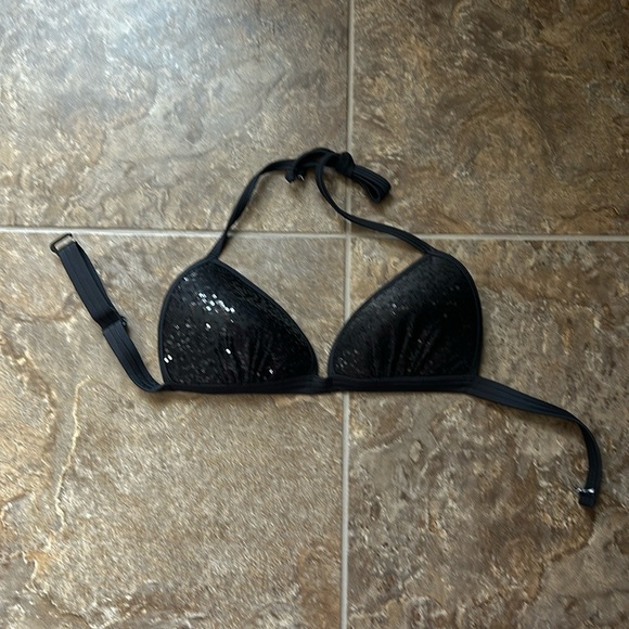 VENUS | Swim | Venus Swim Wear Black Sequin Bikini Top | Poshmark